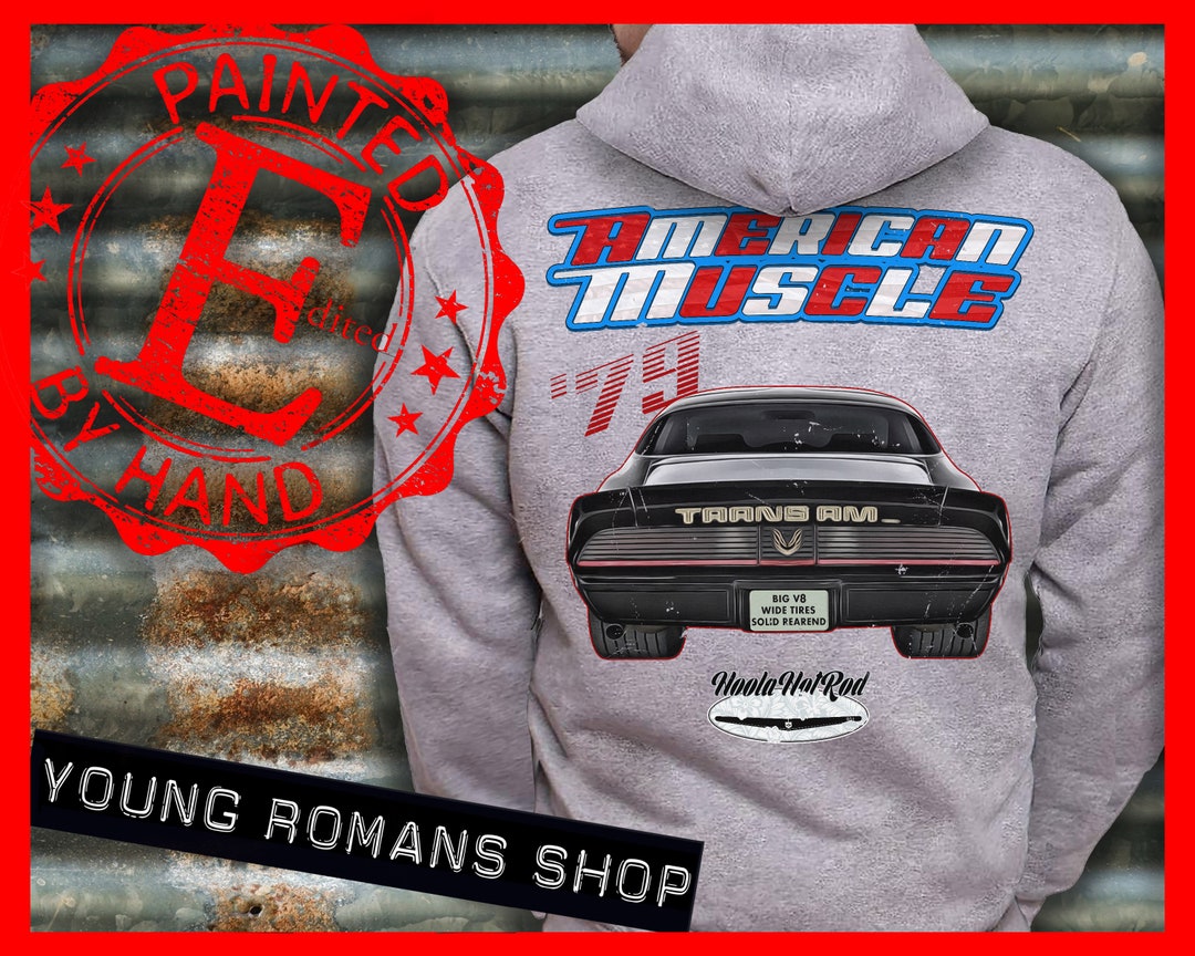 1979 Trans Am Zip-hoodie,1979 Firebird Zip-hoodie,american Sports Car,6 ...
