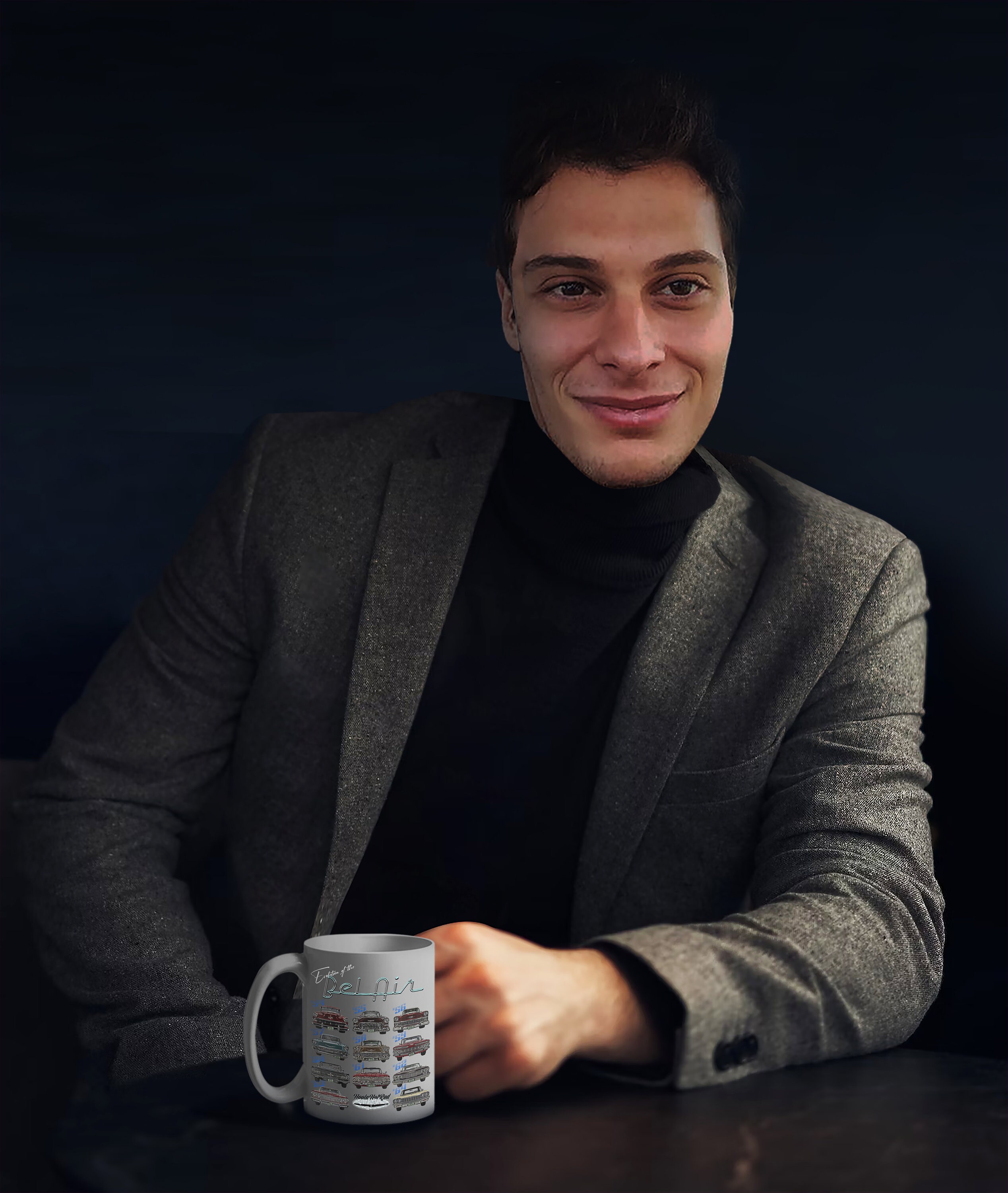 Evolution of the Belair Coffee Mug,1950sbel Air Coffee Mug,delreycoffee ...