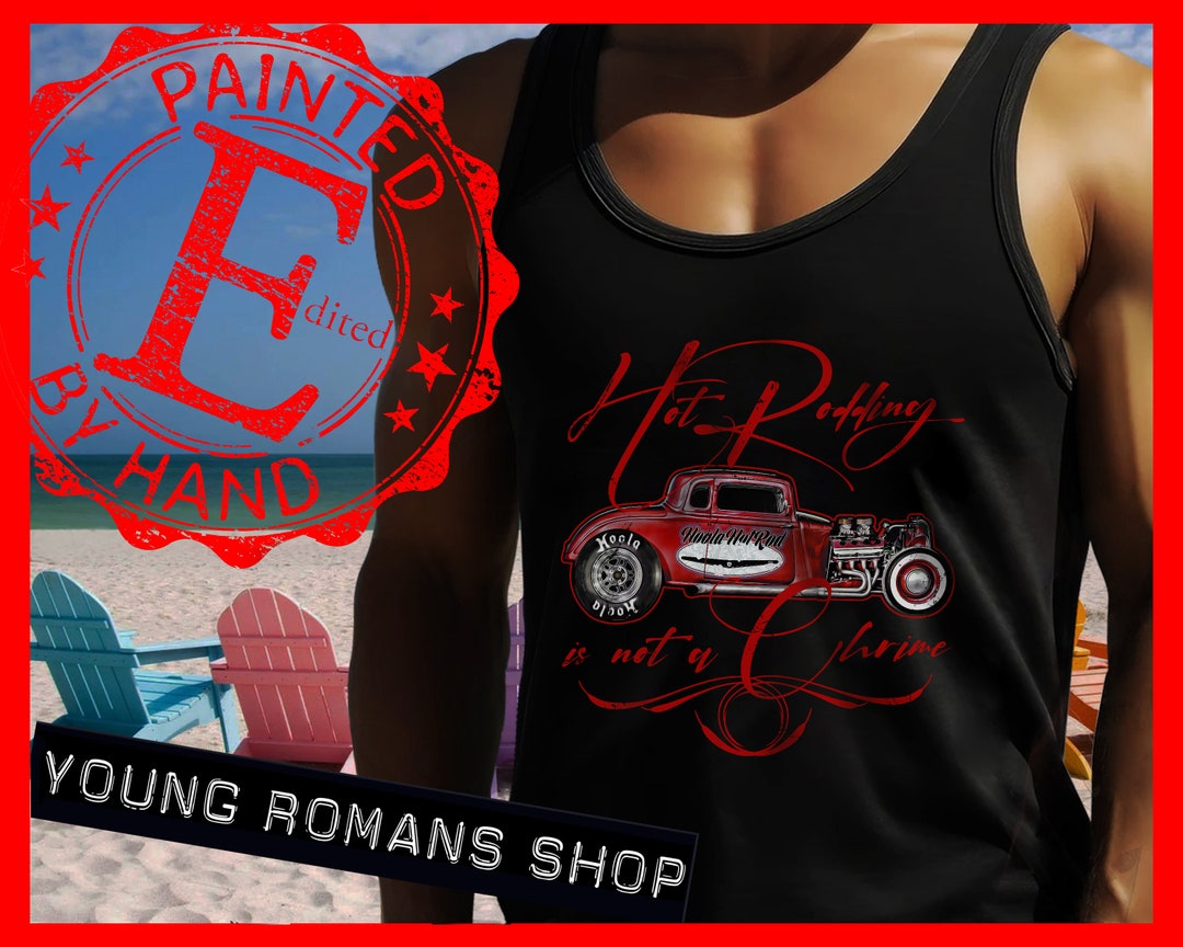 1930s Hotrod Tanktop,hot Rod,high Boy,deuce Coupe Tank-top,1931,1932 ...