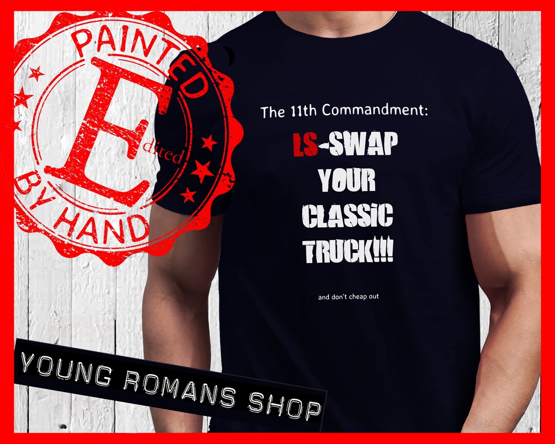 Ls-swapped Truck T-shirt, Classic Truck, Vintage Truck, LS1, LS2, LS3 ...