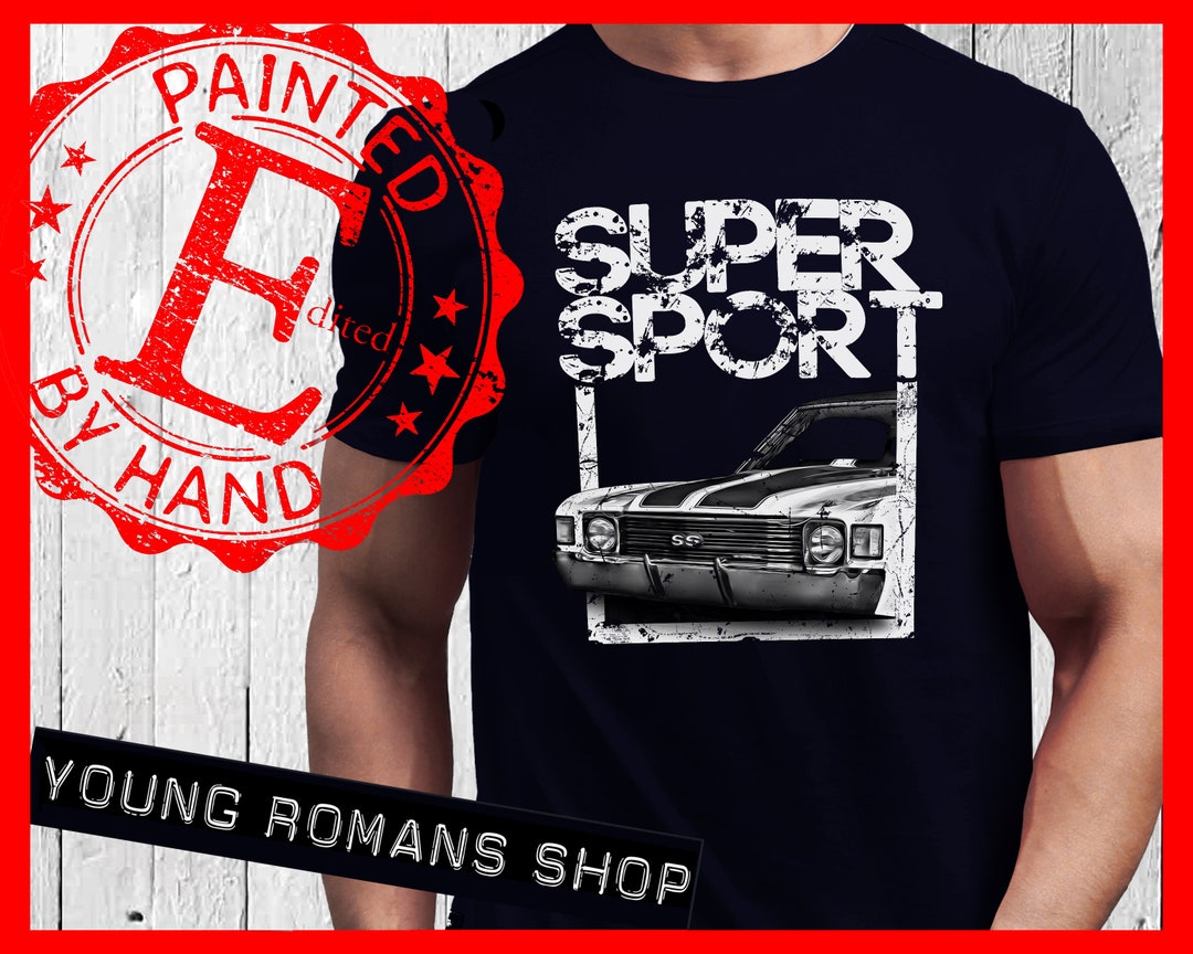 1972 Chevelle T-shirt Ss,ss427,ss454,ss396,dragster T-shirt,muscle Car ...