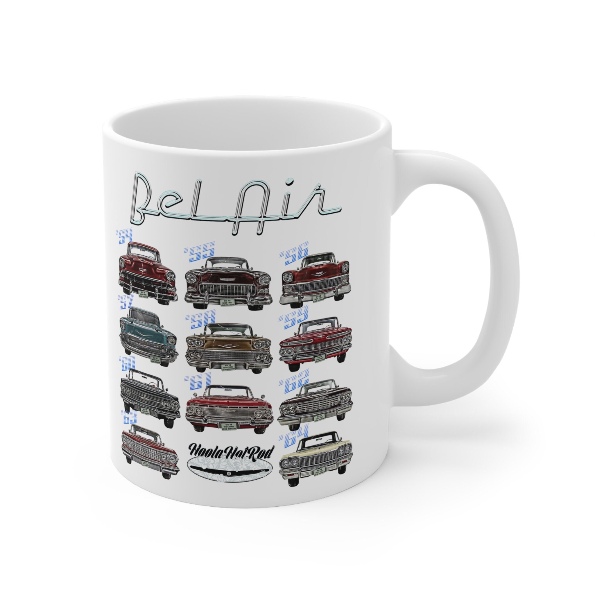 Evolution of the Belair Coffee Mug,1950sbel Air Coffee Mug,delreycoffee ...