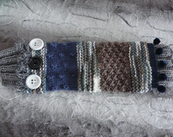 Handmade Cozy Twiddle Muff Fidget Muff Sensory Muff Twiddle Sleeve ...