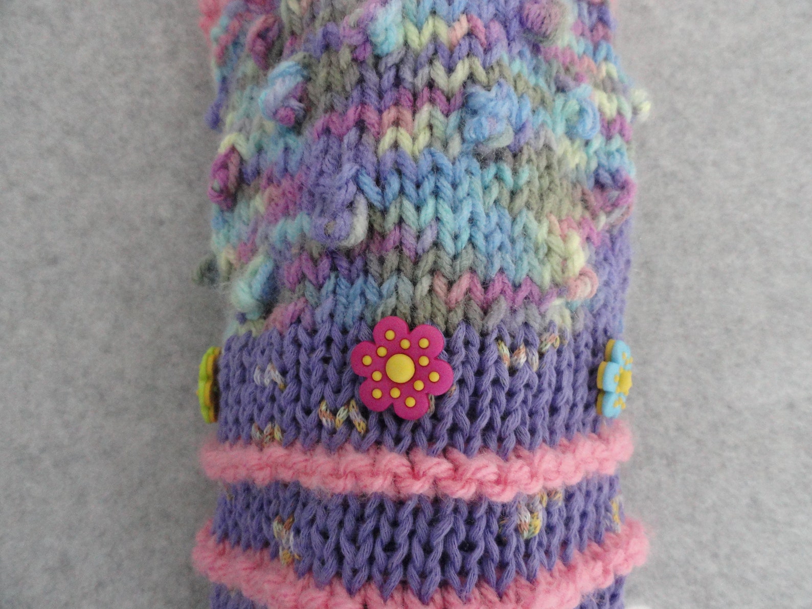 Handmade Cozy Twiddle Muff - Fidget Muff - Sensory Muff - Twiddle ...