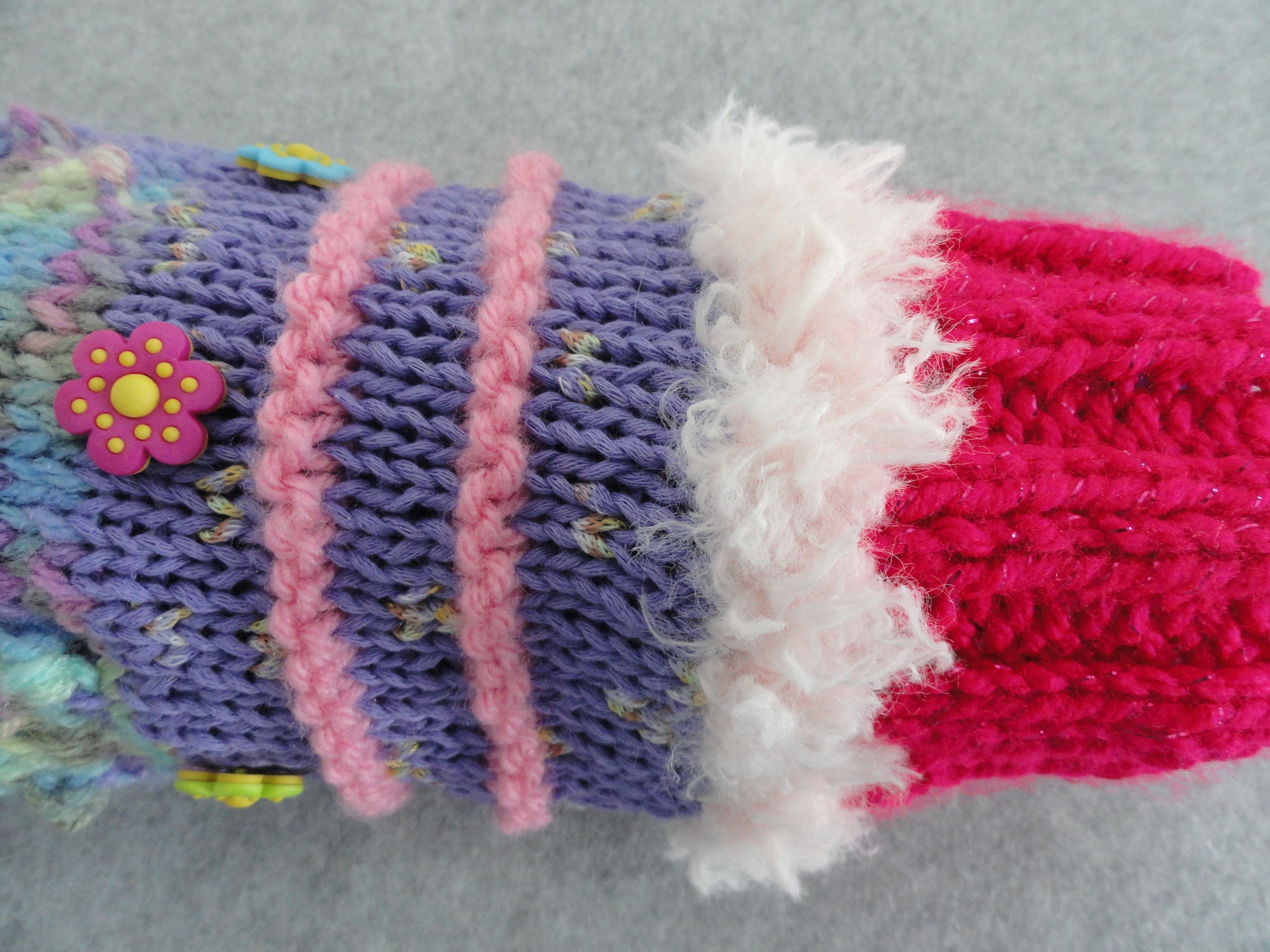 Handmade Cozy Twiddle Muff - Fidget Muff - Sensory Muff - Twiddle ...