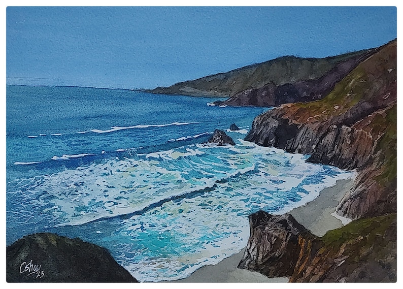 Northern Pacific Ocean - Etsy