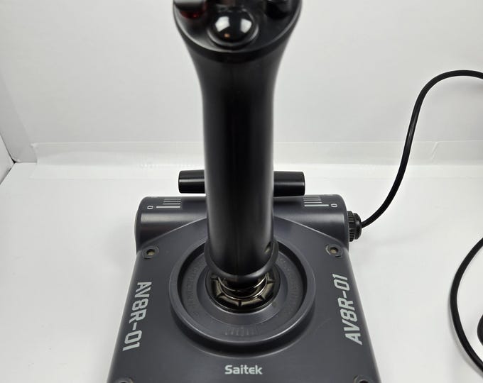 Saitek Joystick, Game Controller, AV8R-01, Used but in Great Condition ...
