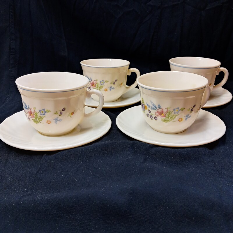 Arcopal Tea Cups - Etsy