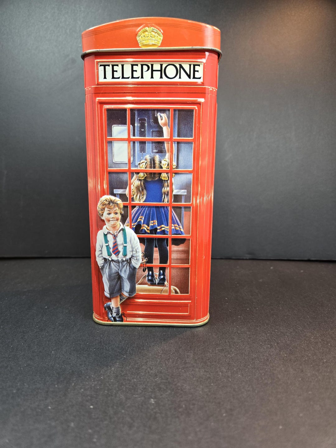Phone Booth/telephone Kiosk Piggy Bank/candy Tin, by Churchill's ...