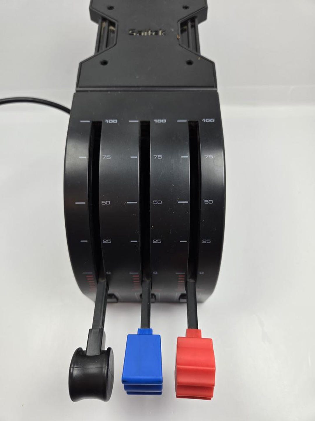 Saitek/logitech Pro Flight Throttle Quadrant and 45 Degree Tilt Adapter ...