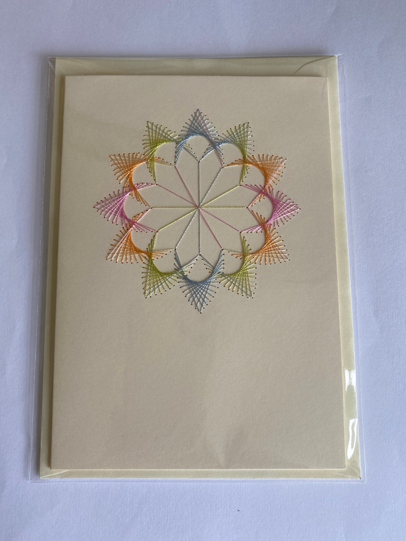 Hand Stitched Hand Made Birthday or Any Occasion Card - Etsy