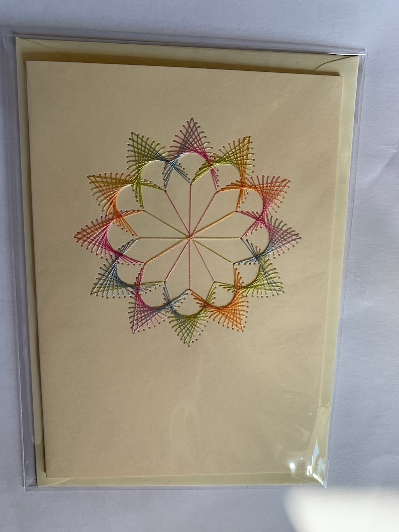 Hand Stitched Hand Made Birthday or Any Occasion Card - Etsy