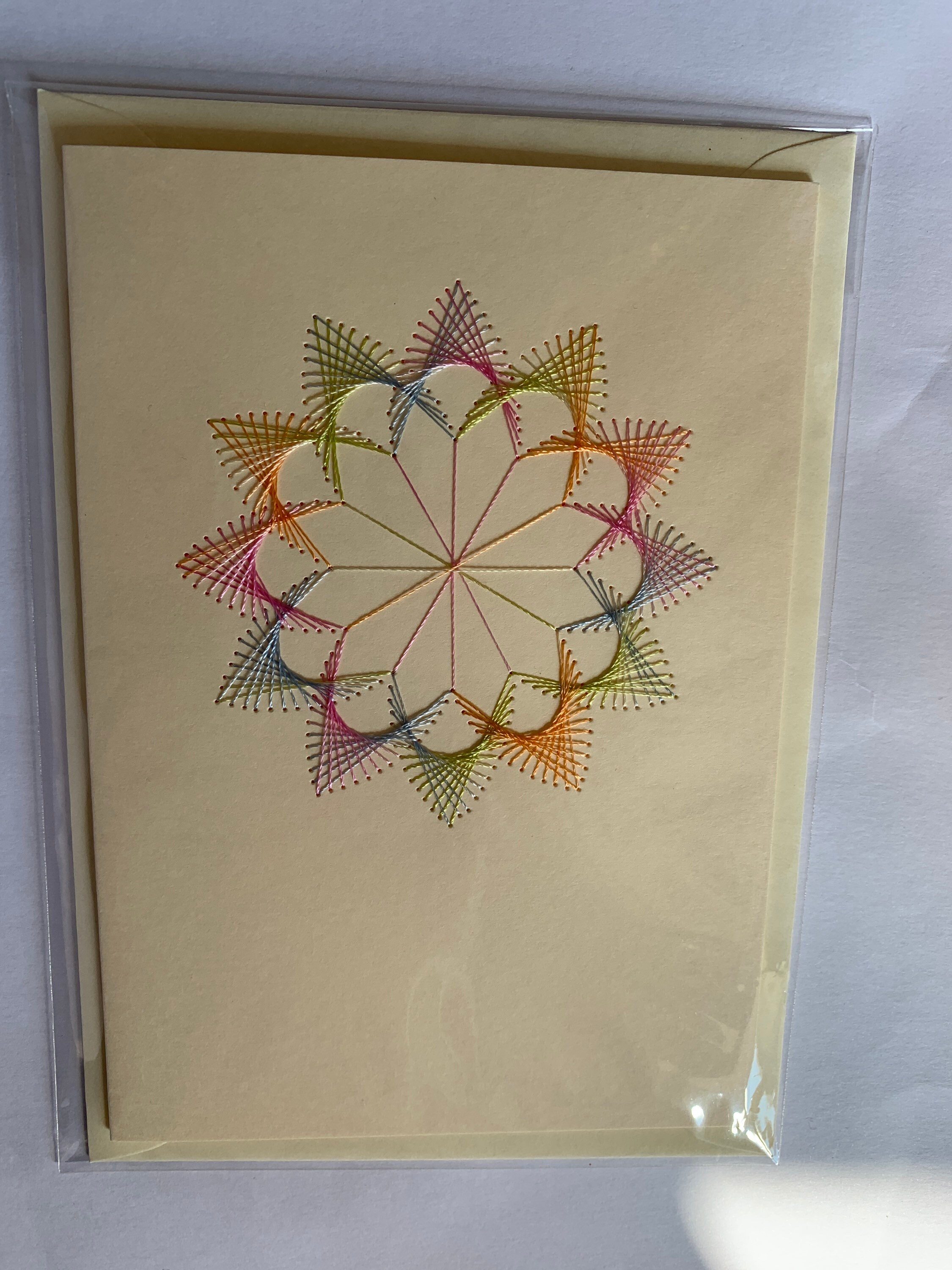 Hand Stitched Hand Made Birthday or Any Occasion Card - Etsy
