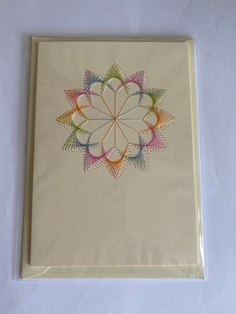 Hand Stitched Hand Made Birthday or Any Occasion Card - Etsy