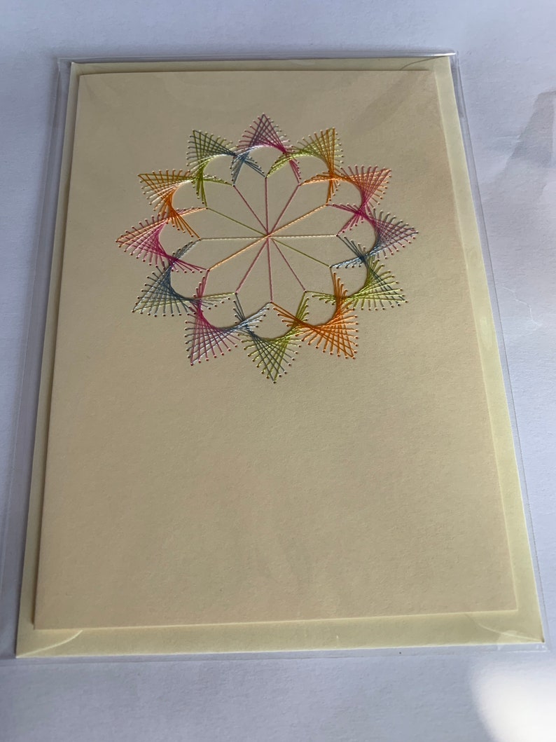 Hand Stitched Hand Made Birthday or Any Occasion Card - Etsy