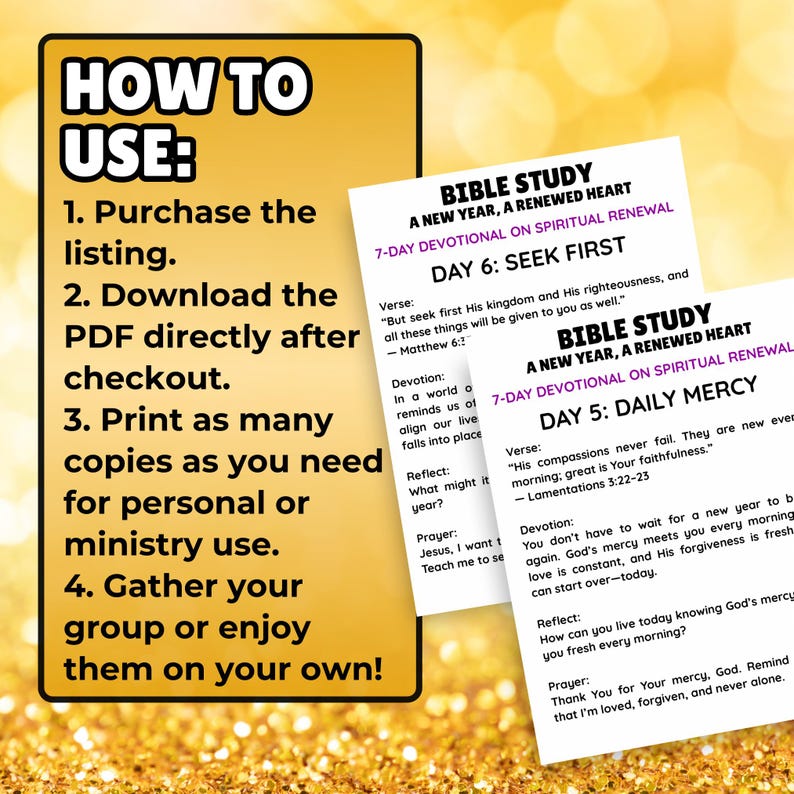 New Year Devotionals | Bible Study Guide | Christian Devotional for ...