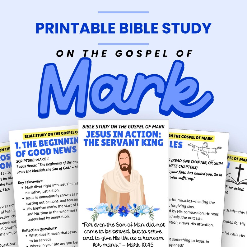 Your Path to Understanding Mark's Gospel: Bible Study Guide on Jesus ...