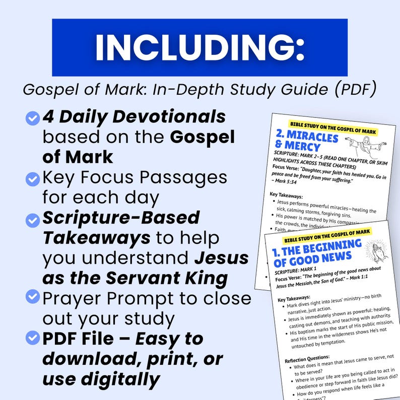 Your Path to Understanding Mark's Gospel: Bible Study Guide on Jesus ...