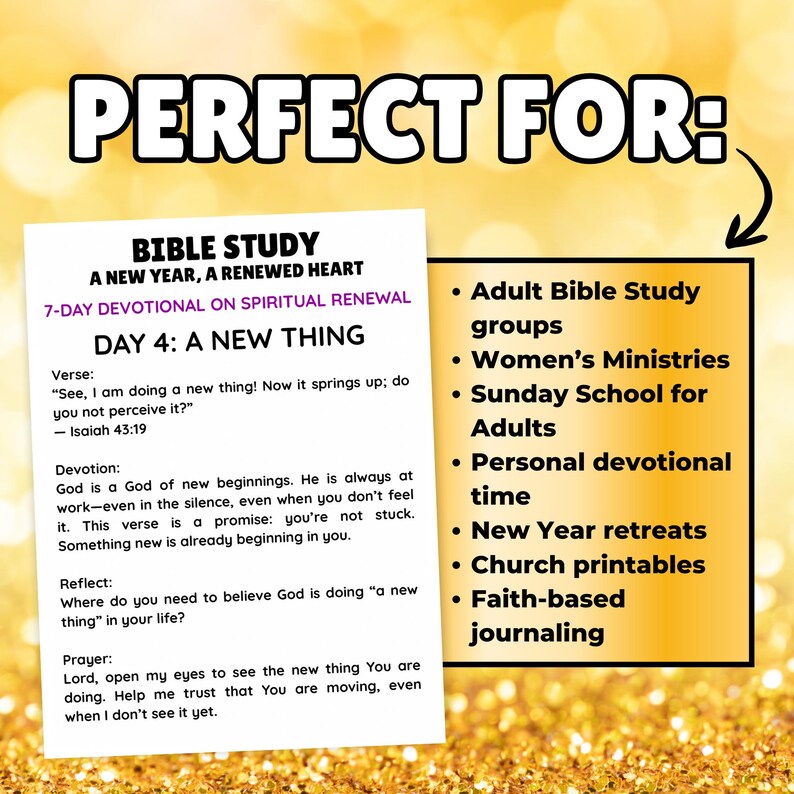 New Year Devotionals | Bible Study Guide | Christian Devotional for ...