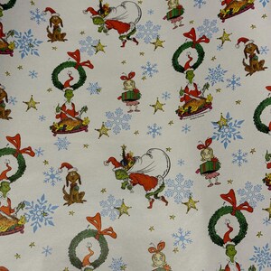 Your Item Gift Wrapped With the Grinch Christmas Wrapping Paper - Etsy