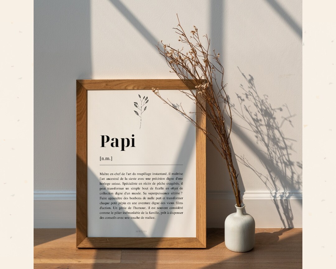 Personalized Poster Grandpa Definition Grandpa Gift Family Poster ...