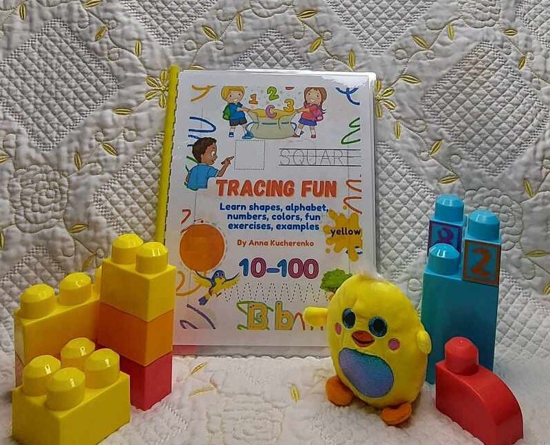 Tracing Fun: Play Learn and Explore Tracing Workbook Shapes - Etsy