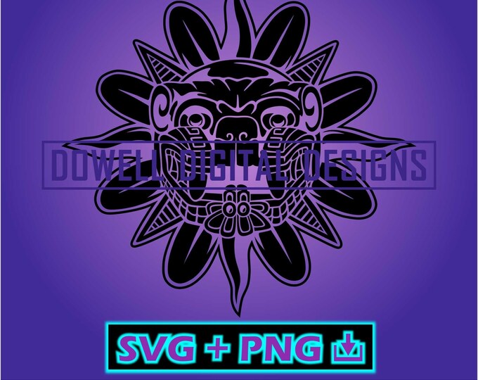 Paquete de símbolos aztecas, Huitzilopochtli svg, azteca svg ...