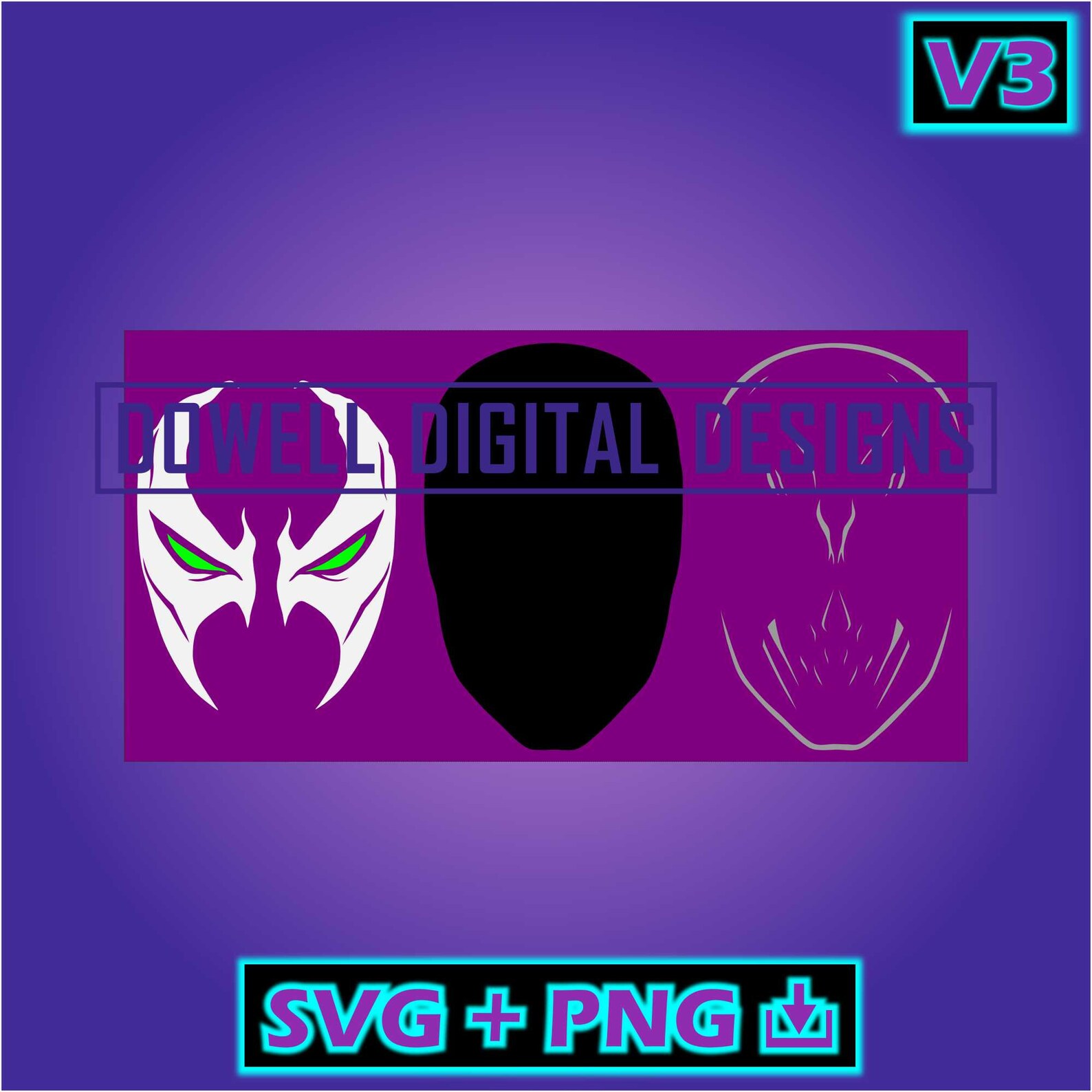 Spawn - Instant Download - SVG - PNG - Print, Cut File, Layered Svg for ...