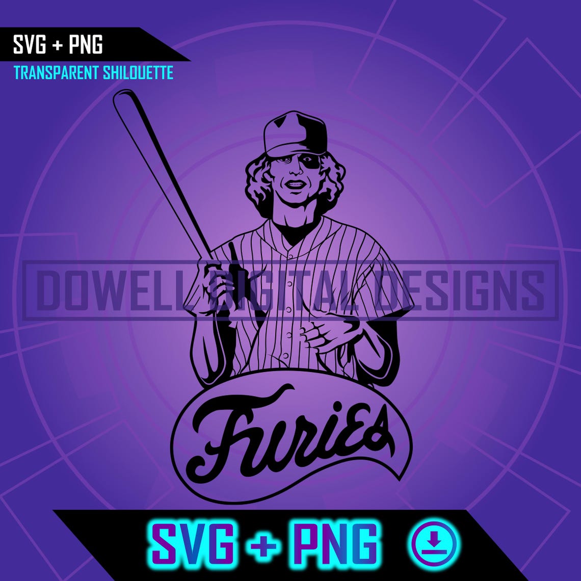 The Baseball Furies - the Warriors - Instant Download - SVG - PNG ...