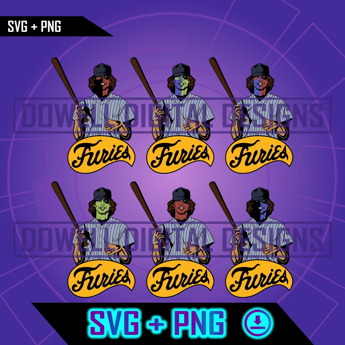 The Baseball Furies - the Warriors - Instant Download - SVG - PNG ...