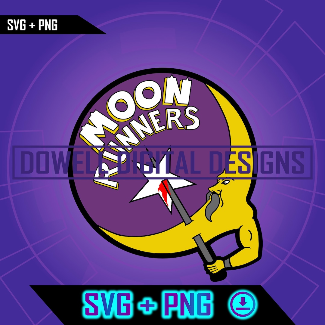 The Warriors - Moon Runners - Instant Download - SVG - PNG - Print, Cut ...