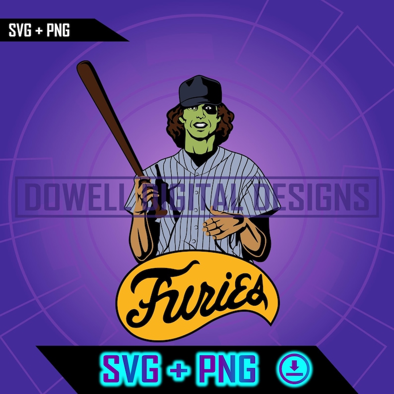 The Baseball Furies - the Warriors - Instant Download - SVG - PNG ...