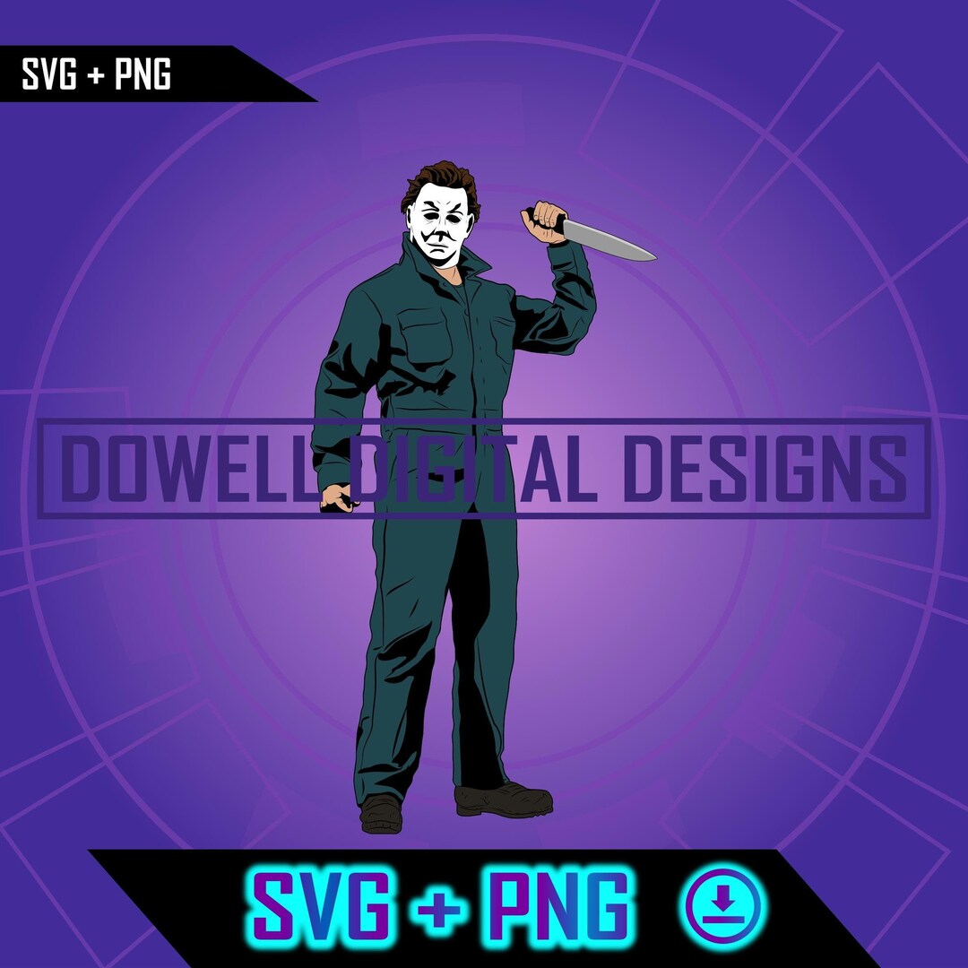 Michael Myers - Halloween - Horror SVG - Instant Download - SVG - PNG ...