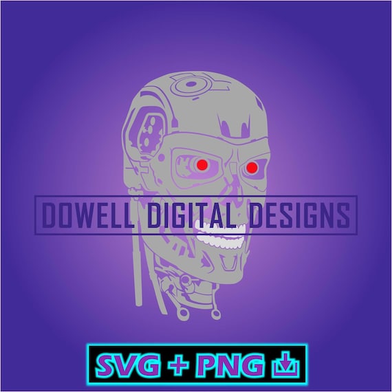 Terminator Skull Png