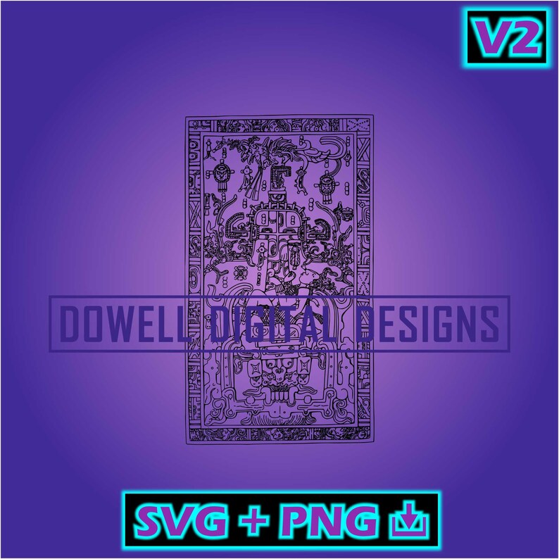 Aztec Spaceman - Instant Download - SVG - PNG - Print, Cut File, Svg ...