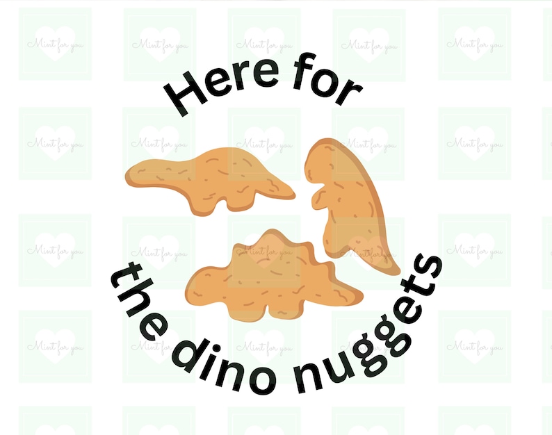Here for the Dino Nuggets PNG, Dino Nugget Lover, Funny Kid PNG, Nugget ...