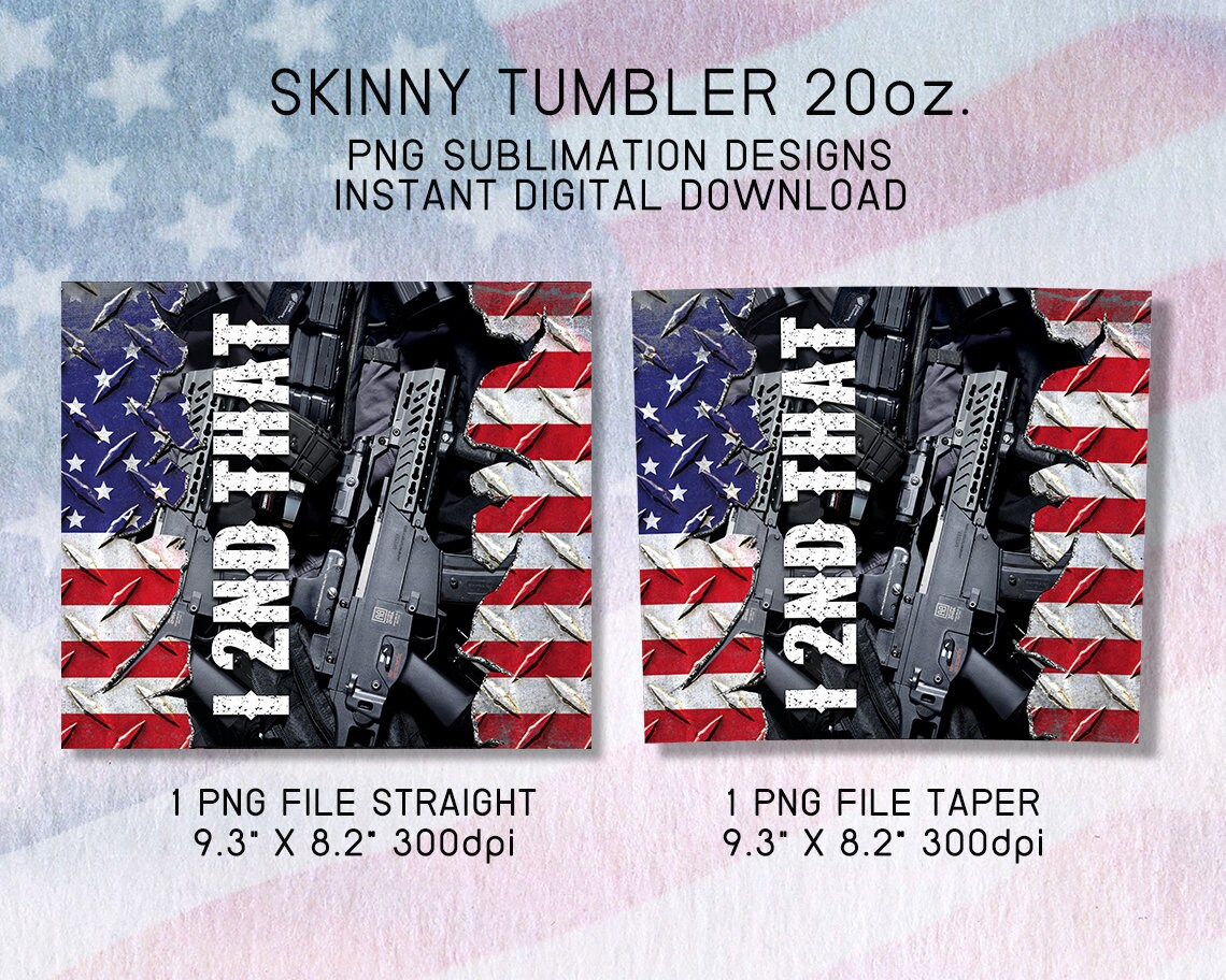 20oz Skinny Tumbler I Second That I 2nd That Png Sublimation - Etsy