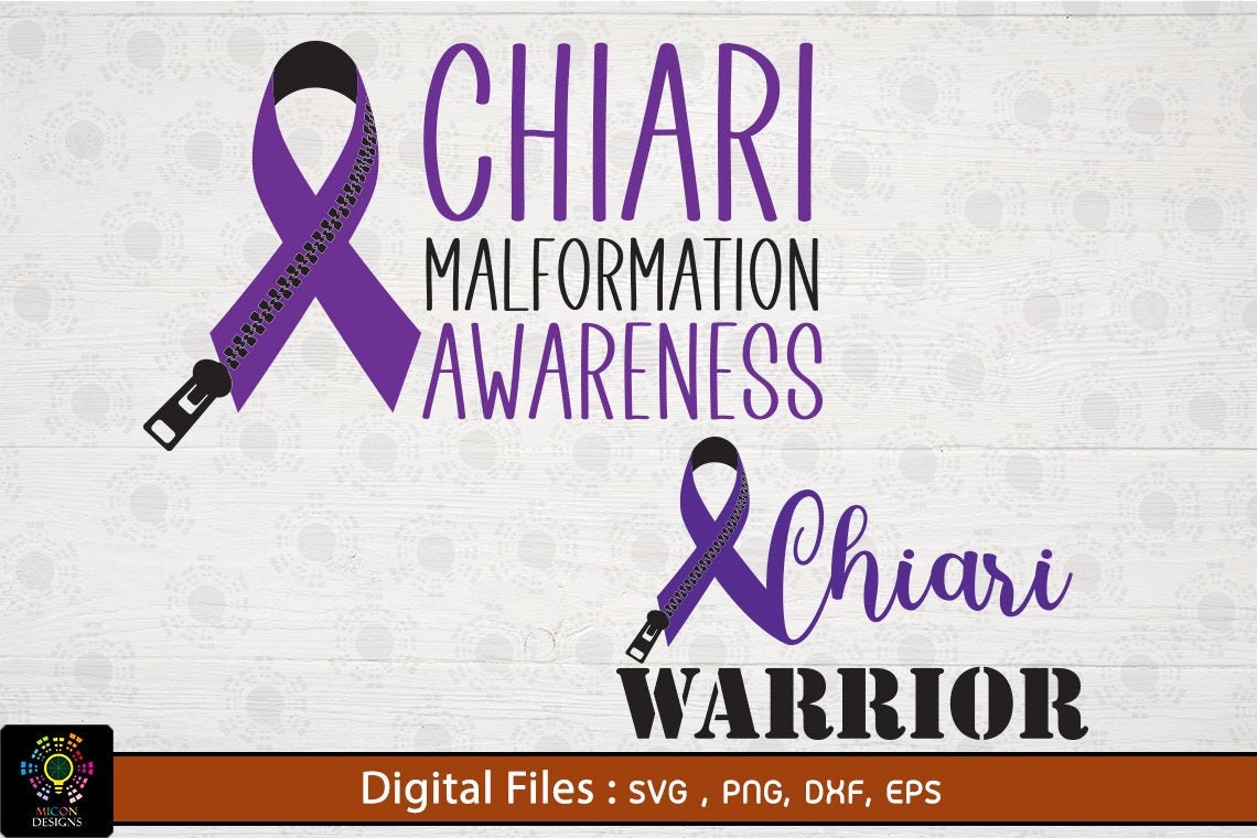 Chiari Malformation Awareness SVG Chiari Warrior Svg Chiari - Etsy