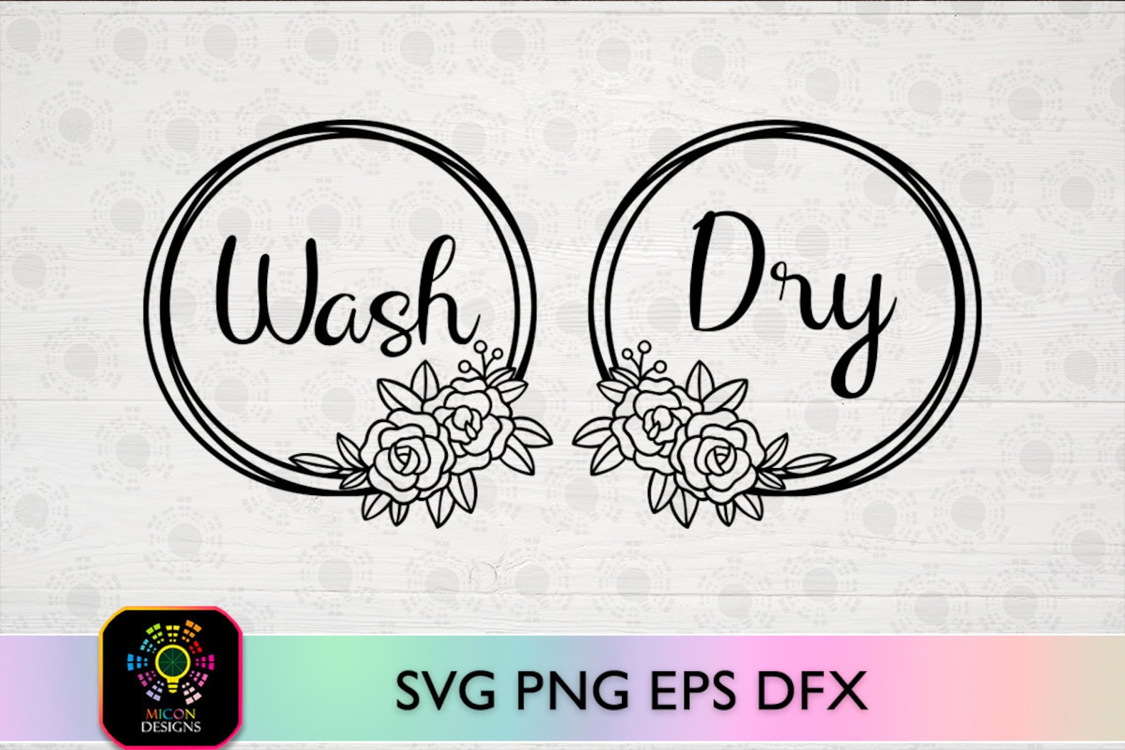 Wash and Dry Svg Washer Dryer Svg Laundry Room Svg Bundle - Etsy