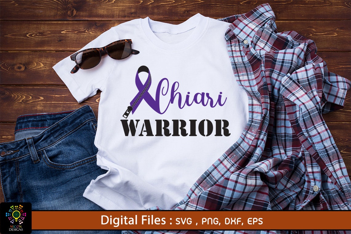 Chiari Malformation Awareness SVG Chiari Warrior Svg Chiari - Etsy