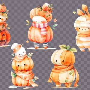 Cute Baby Halloween Clipart Bundle PNG Sublimation Designs - Etsy