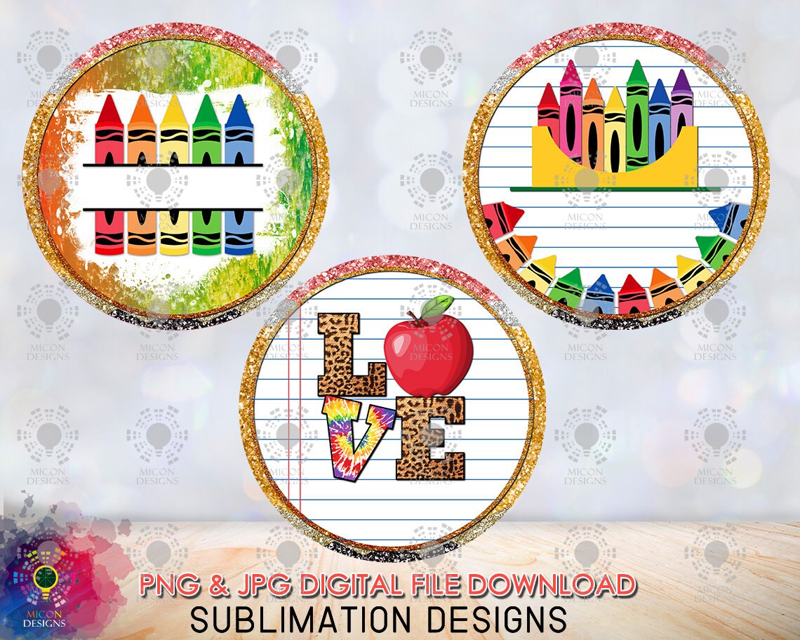 Teacher Keychain Personalized Bundle Png Sublimation Designs - Etsy