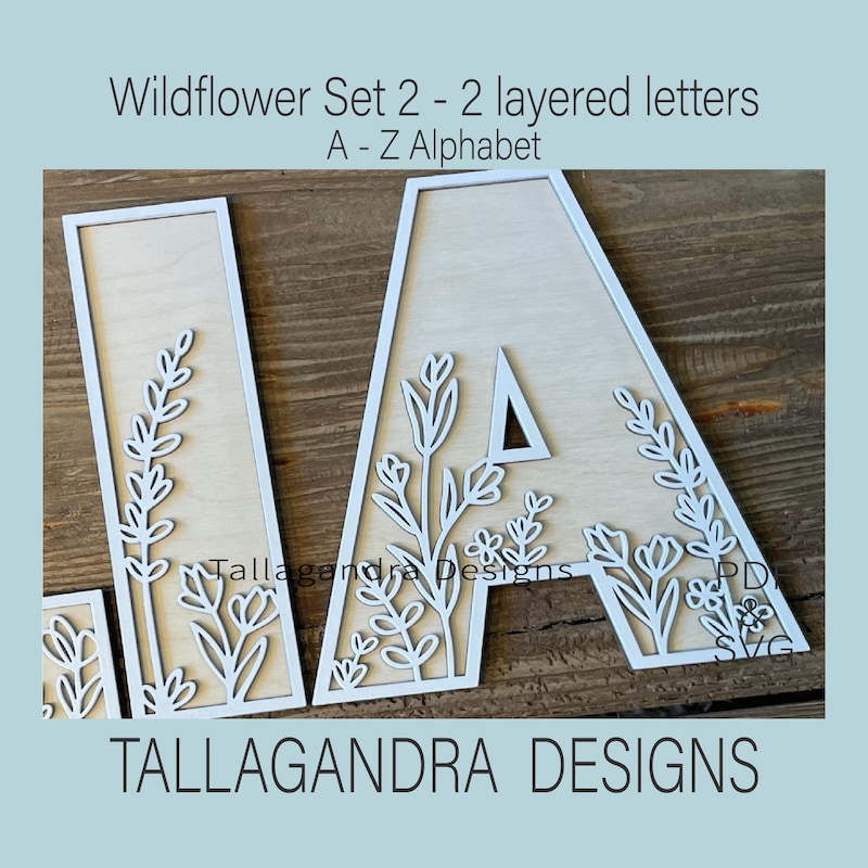 Boho Wildflower Alphabet - Etsy UK