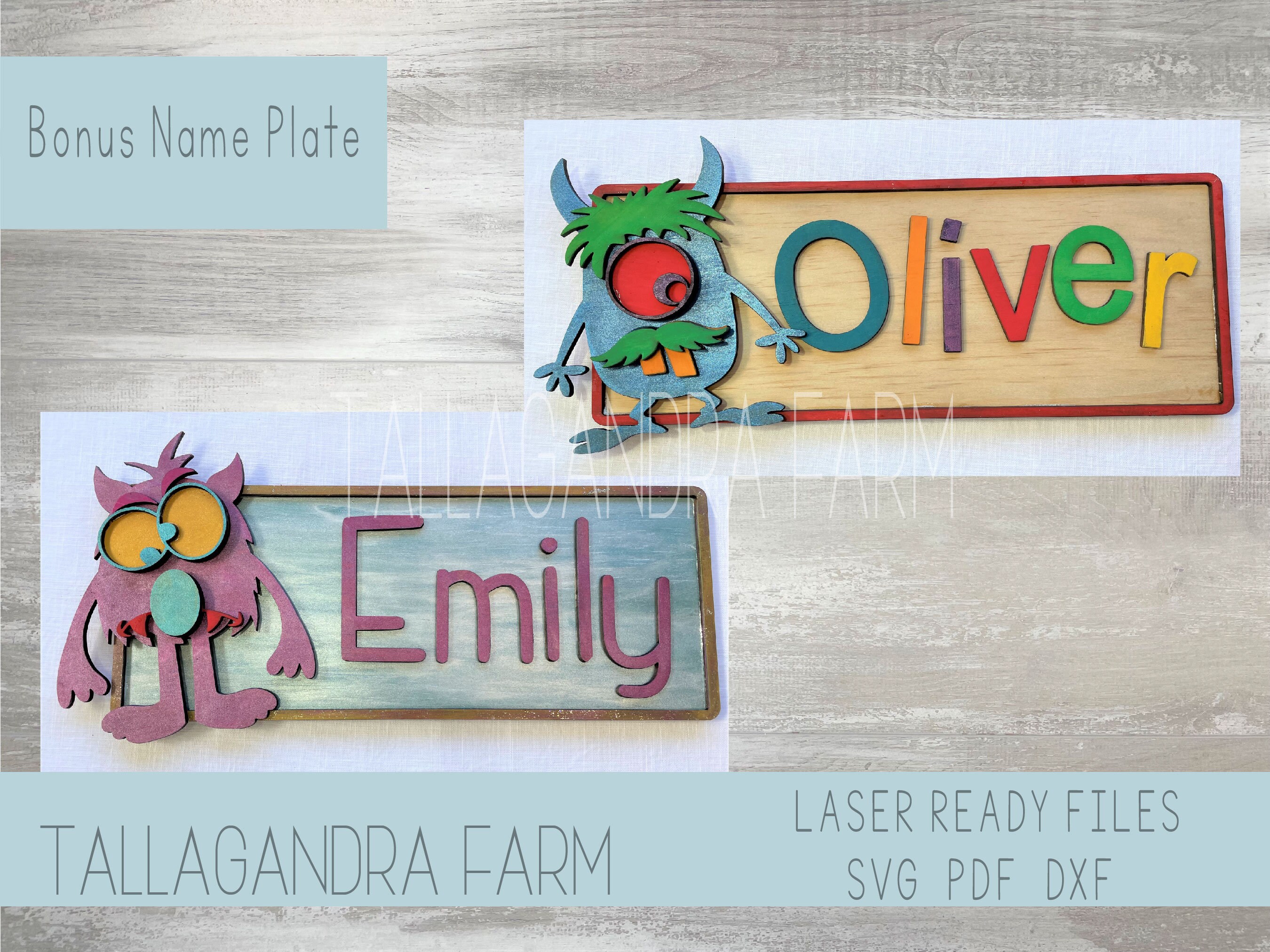 MONSTROUS MONSTERS Alphabet Set DIY Kit All in One File | Etsy