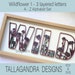 WILDFLOWER Alphabet Set Full 26 Letters / SVG File - Etsy UK