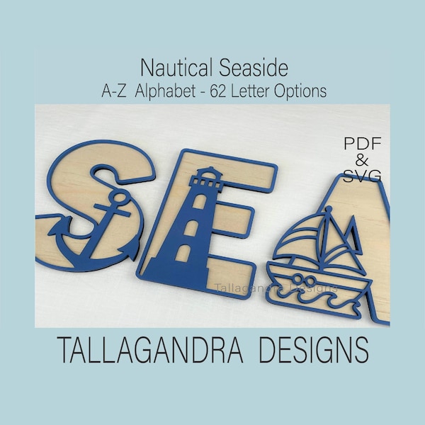 Nautical Alphabet - Etsy