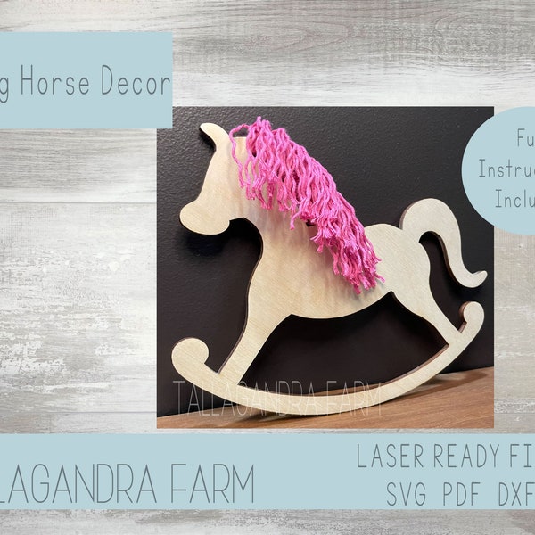 Macrame Horse Pattern - Etsy