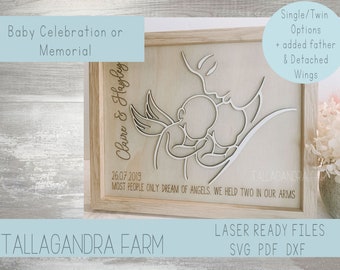 Baby Memorial Svg - Etsy