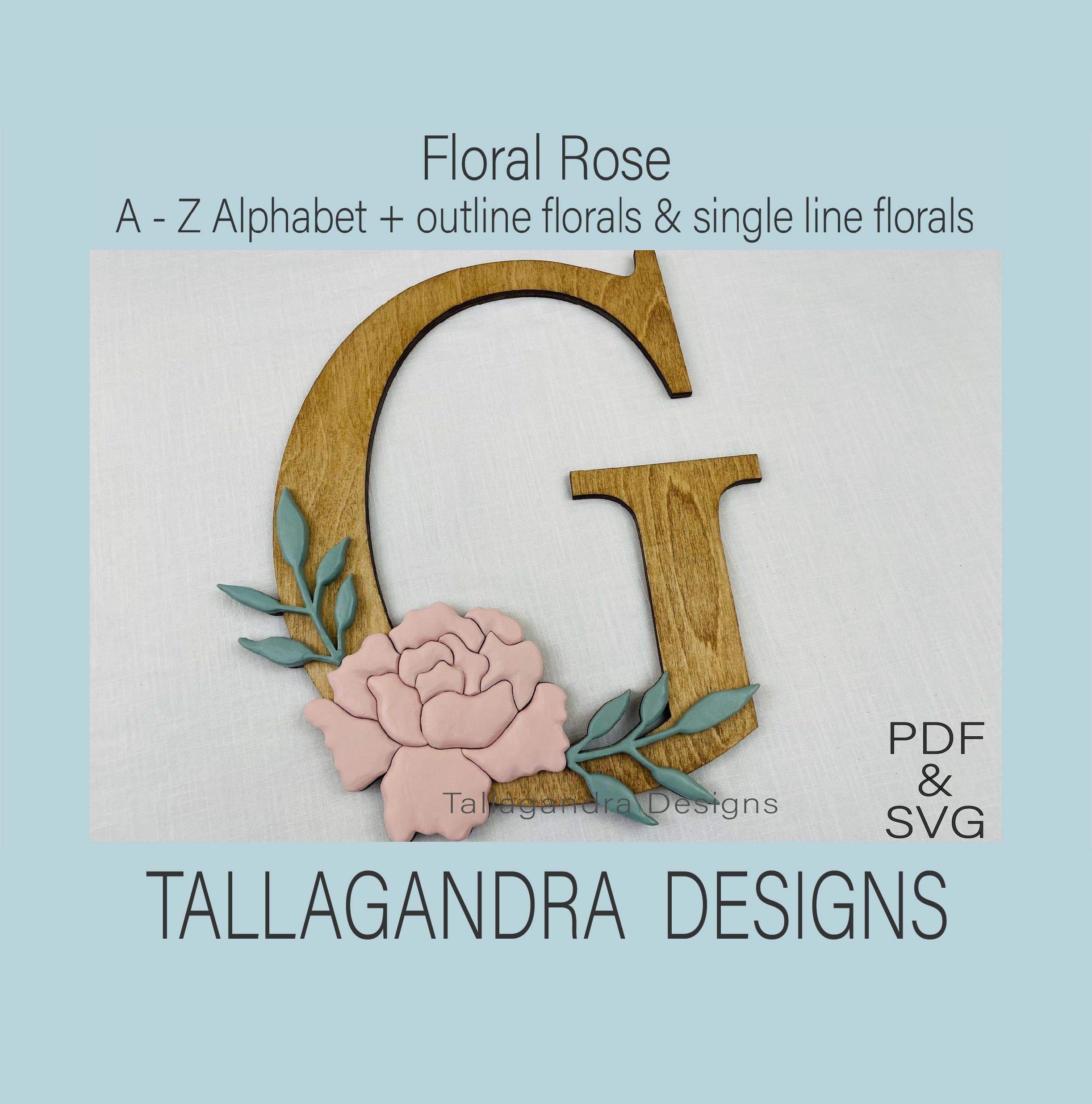 Single Alphabet Letters Designs S