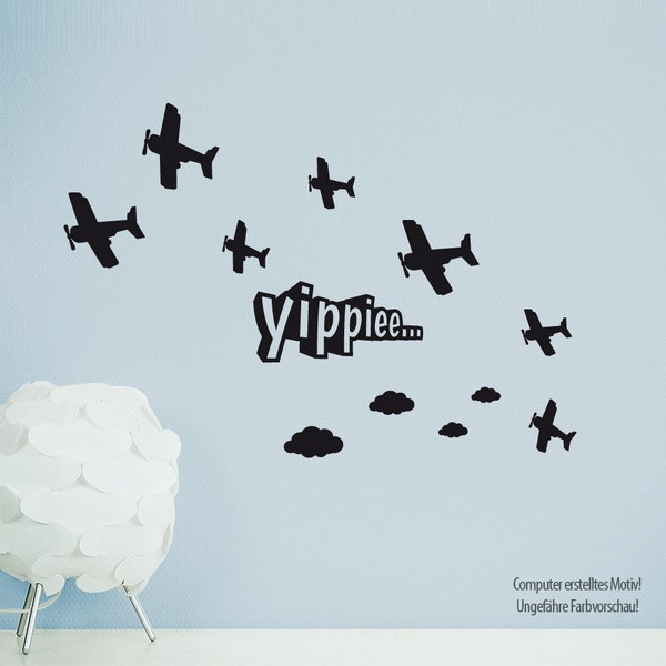 Biplane Decals - Etsy